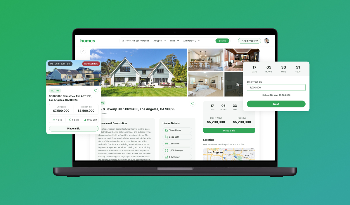 Software Discovery Phase for a Real Estate Bidding Platform - Leobit