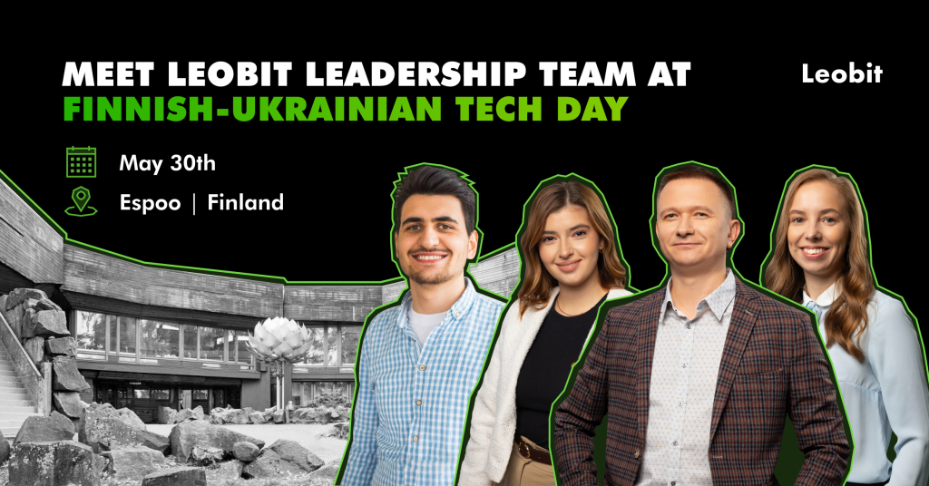Leobit to Showcase Its Expertise in Crafting Custom LLM Solutions at Finnish-Ukrainian Tech Day ...